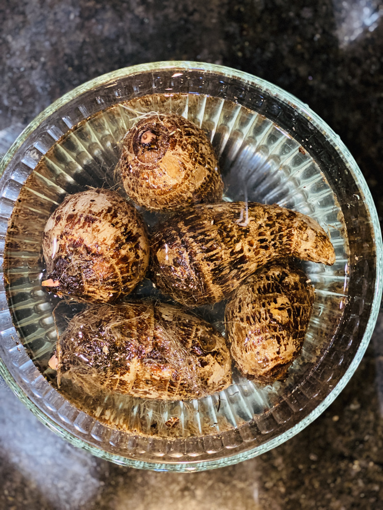 Fried Arbi (Taro root) Masala – Mellow Masala