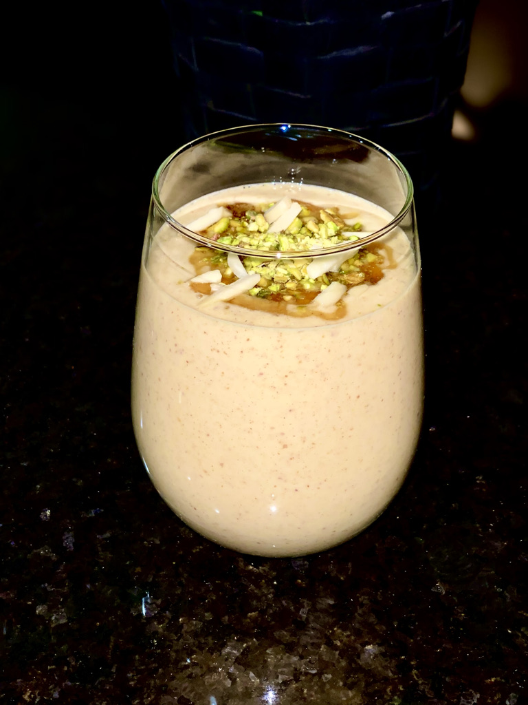 Power Milkshake with fruits and nuts – Mellow Masala