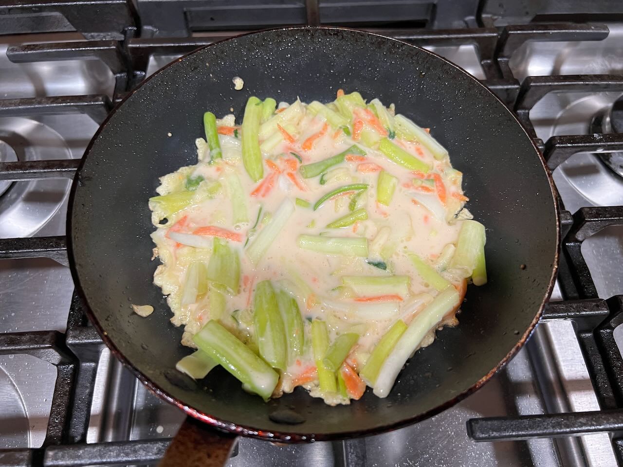 Pajeon – Savory Korean Pancake – Mellow Masala